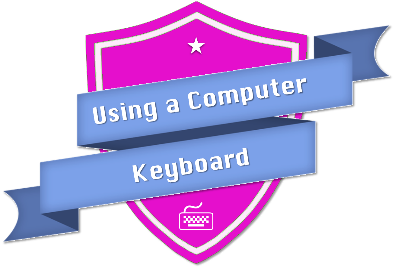 UsingAComputerKeyboardBadge – Adult Community Learning